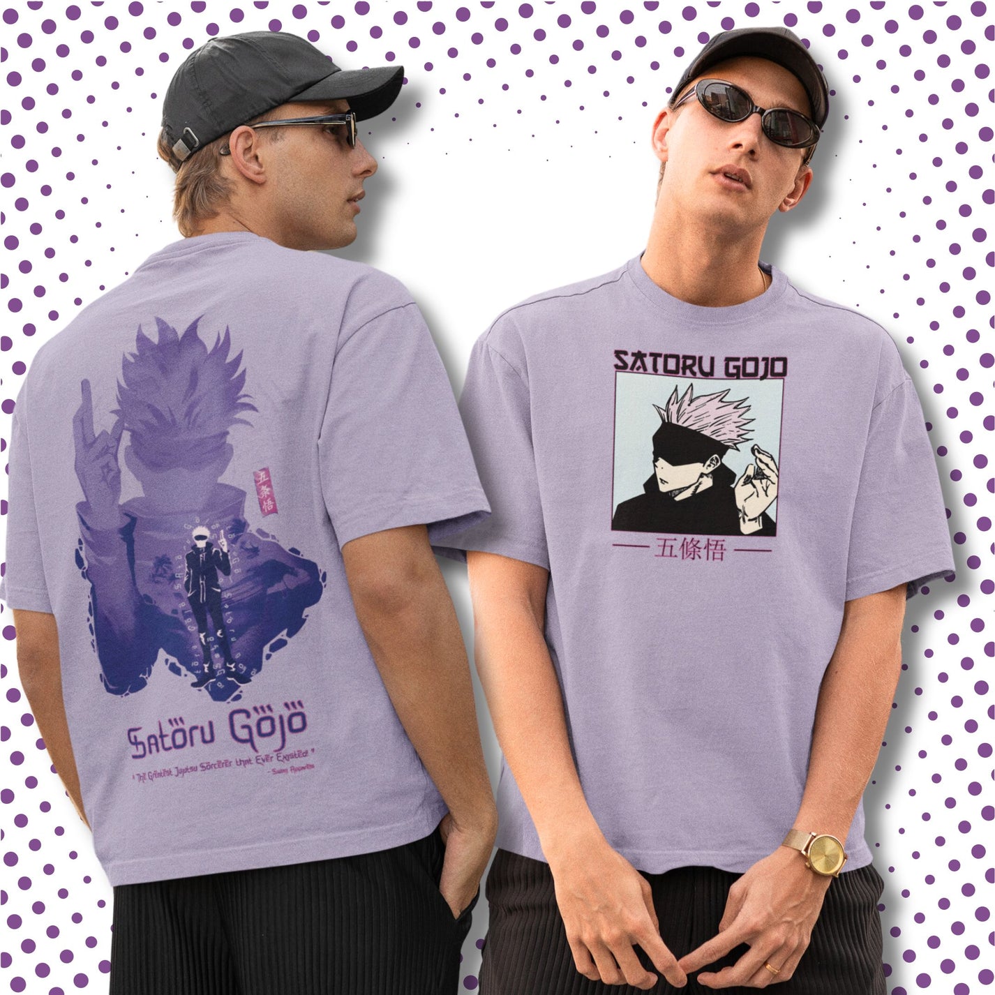 Satoru Gojo - Greatest Sorcerer Jujutsu Kaisen Oversized Tee – Swag ...