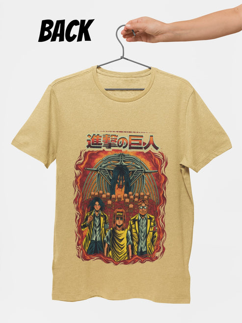 Eren Yeager Attack Titan Oversized T-Shirt – Swag Apparels | Anime Swag ...
